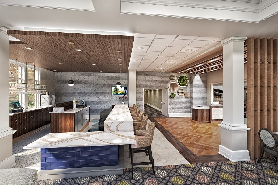 Thoroughbred Lounge And Courtyard Update | Riddle Village